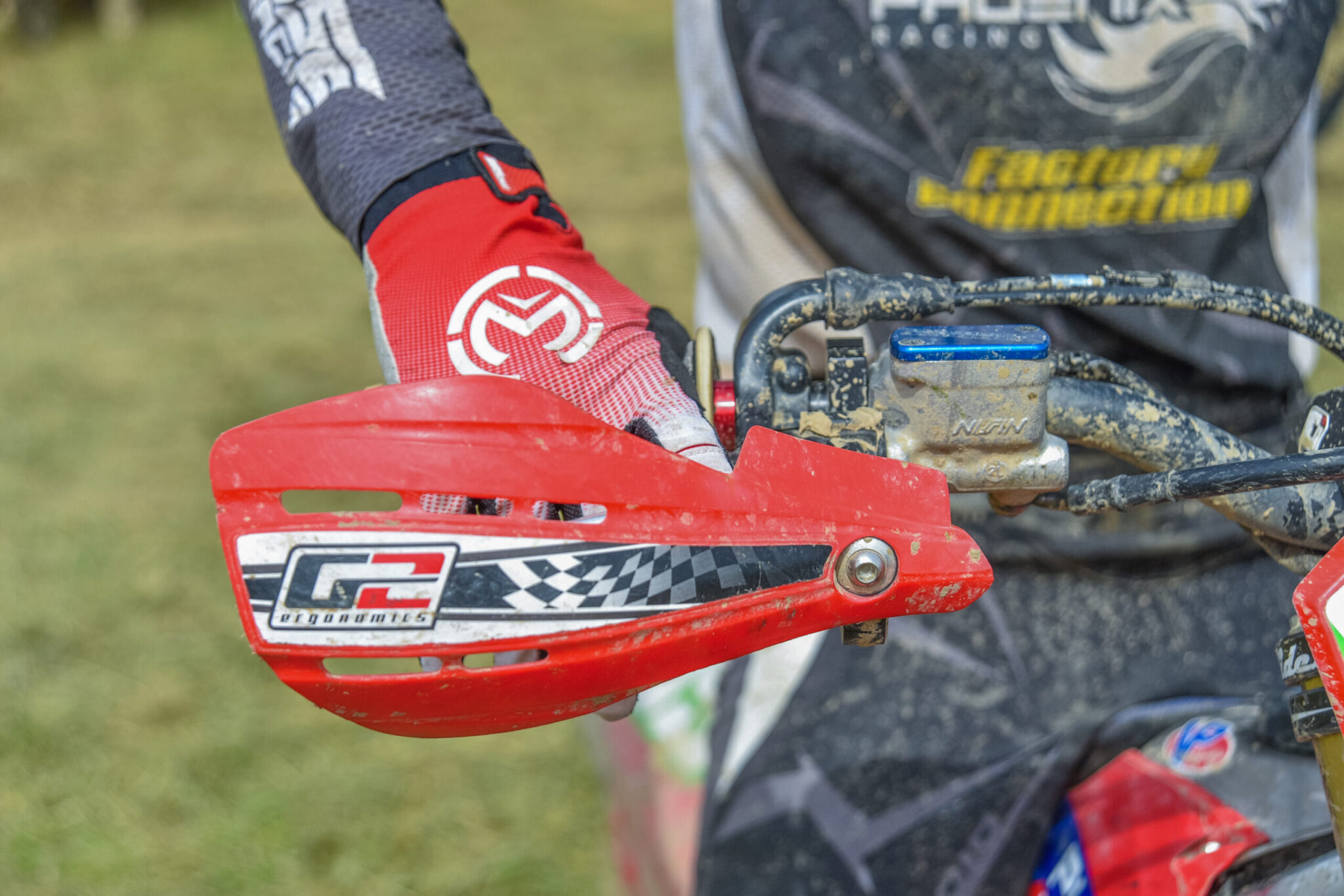G2 Moto Handguards | Flag or Open Style Guards Deflect Roost!
