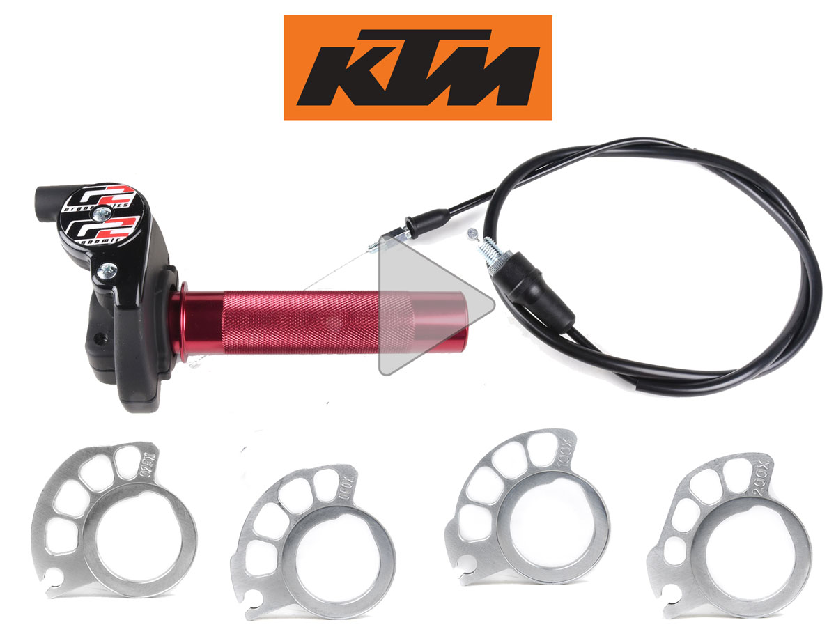 G2 Single Cable Throttle Kit for KTM | G2 Ergonomics